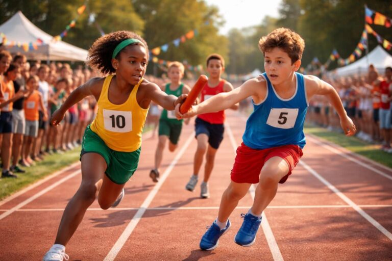 Les jeux de relais : Une tradition incontournable des Olympiades populaires